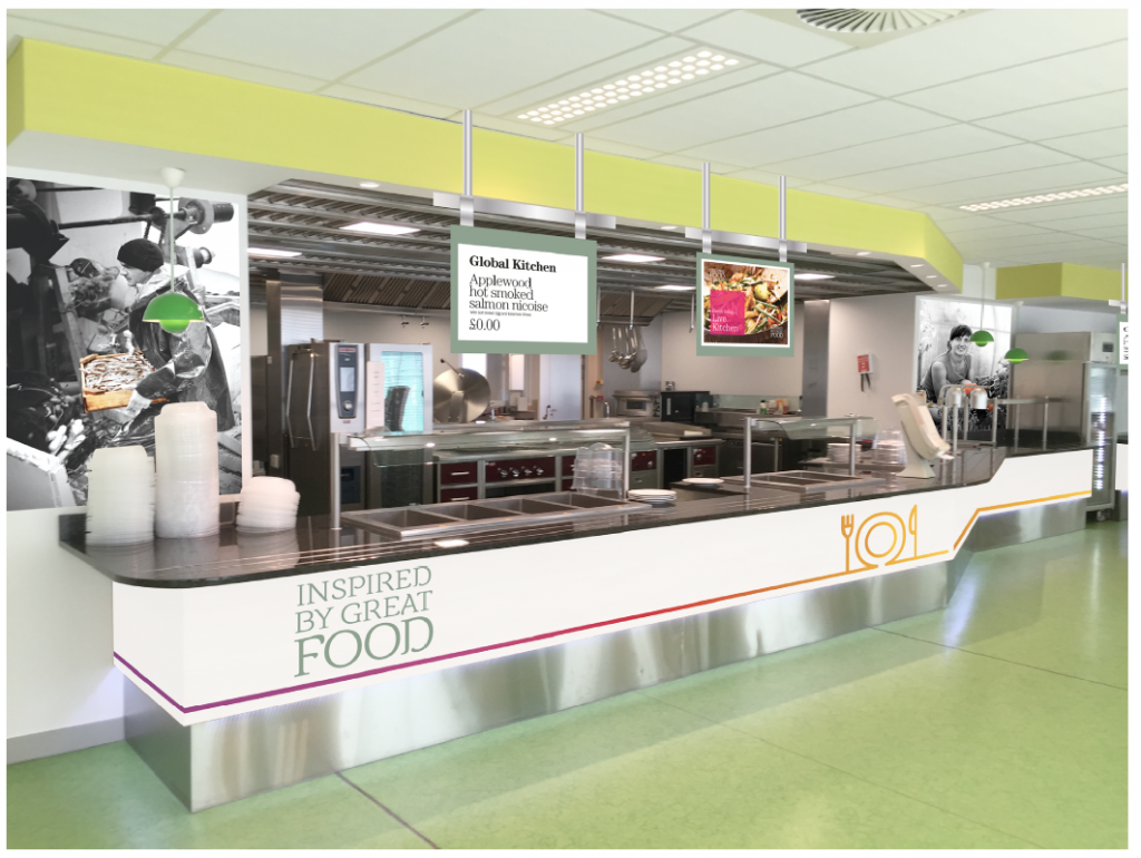 Aramark - Restaurant's relooking - Logo-Type